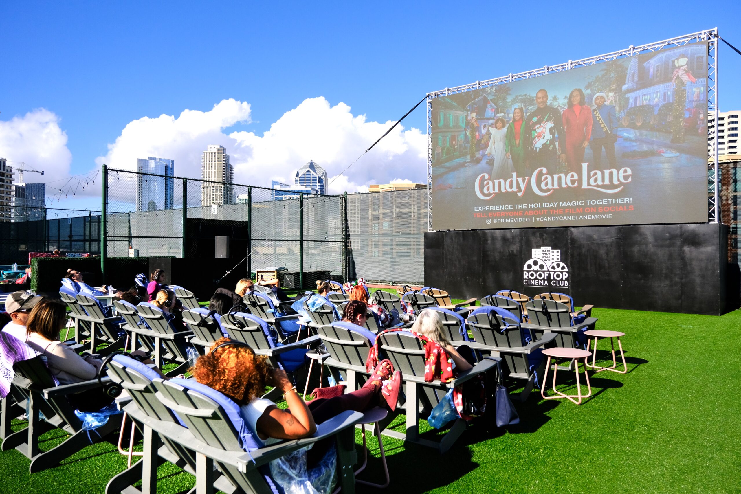 Amazon hosts pre-screening of Prime Video’s ‘Candy Cane Lane’