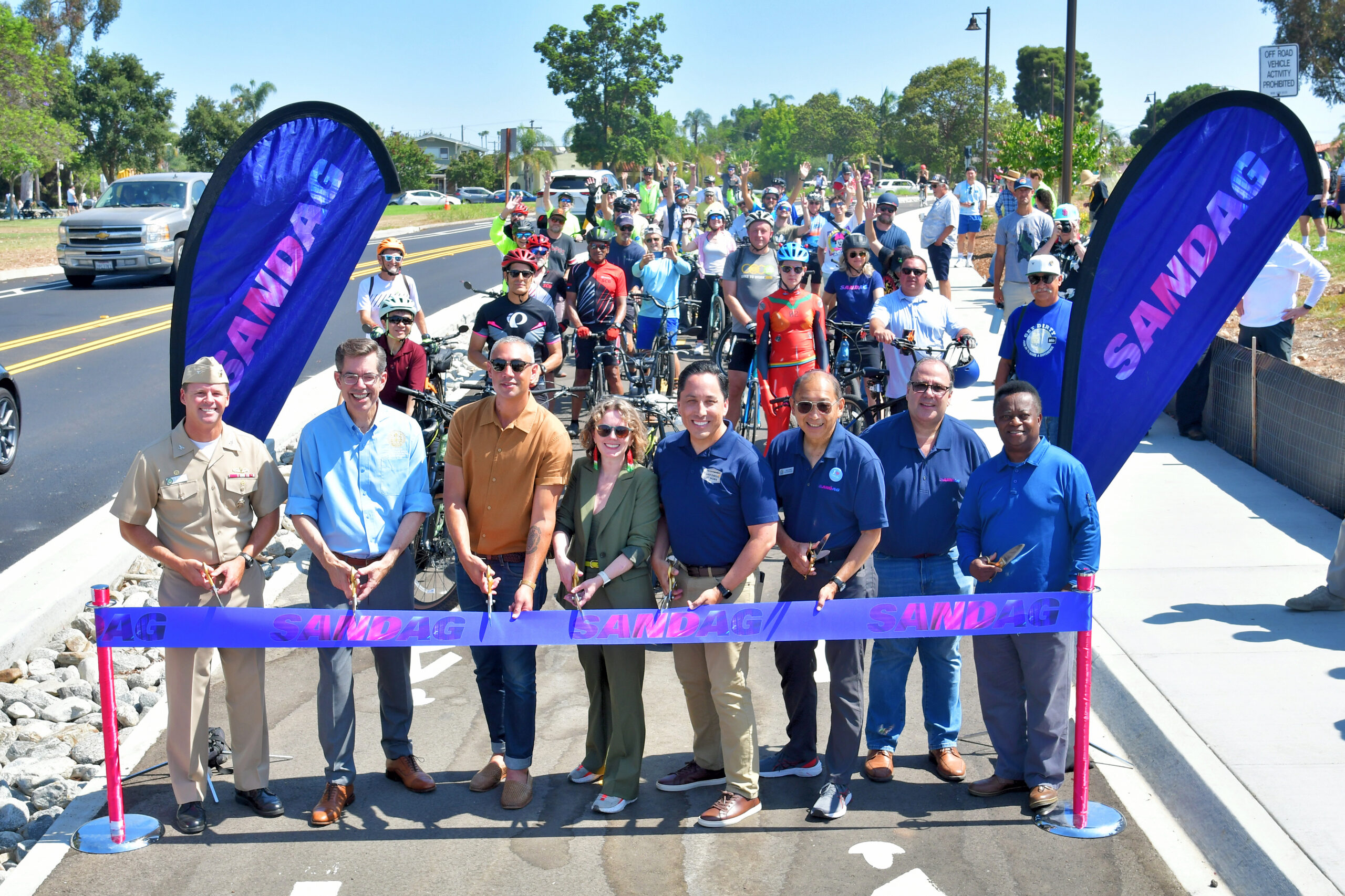SANDAG celebrates opening of new Pershing Bikeway